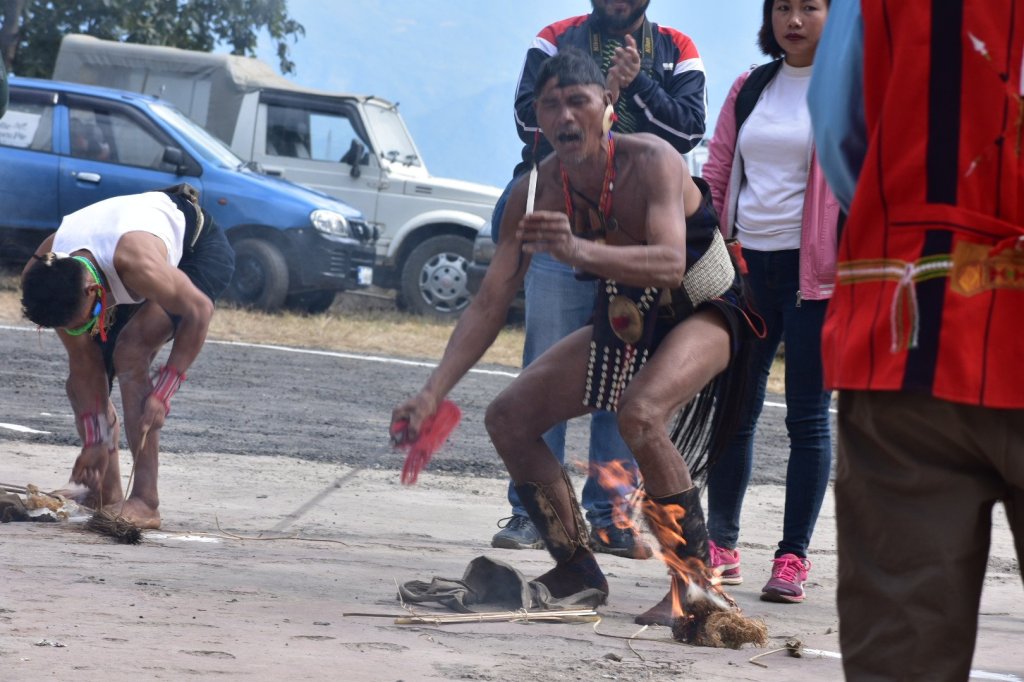 The traditional fire making of the Nagas | The Lost Lander